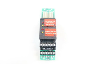 Pyrotronics ZU-35 Fire Alarm Zone Pcb Circuit Board - Industrial Lynx
