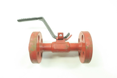 Cameron T3F05R15HZ Nutron Steel Flanged Floating Ball Valve 1/2in 1500 ...