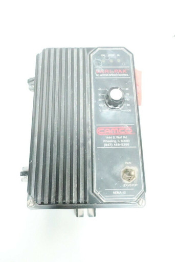 Camco 92A61633010000 Vari-pak Dc Motor Control 115v-ac 0-90v-dc 1hp ...