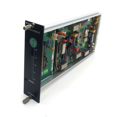 Polytec Clv-M200 Laser Vibrometer Input Module, Signal Indicator, Din ...