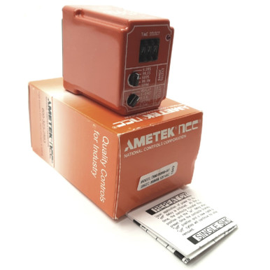 Ametek Tmm-0999M-461 Solid State Timer, .05Sec-999Min, Dpdt 240Vac 10A ...