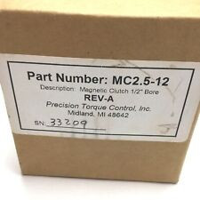 Precision Torque Control Mc2.5-12 Magnetic Clutch Torque 0.5-5.5Inlbs ...