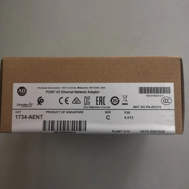 Allen Bradley Point I/O Ethernet Network Adaptor 1734-Aent Usa ...