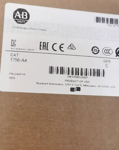 Allen Bradley Controllogix 4 Slots Chassis 1756-A4 - Industrial Lynx
