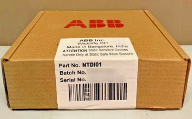 Abb Ntdi01 Termination Unit Dwg Ntd101 - Industrial Lynx