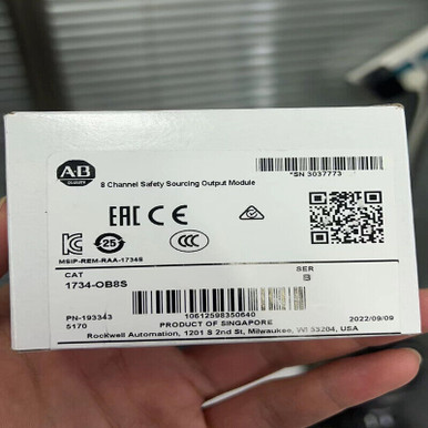 Allen Bradley 1734-Ob8S 8Ch Point I/O Safety Sourcing Out Module ...