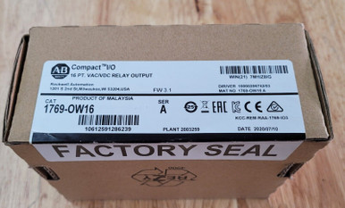 Allen Bradley 1769-Ow16 Ser A Compactlogix 16-P Ac/Dc Relay Output Us ...