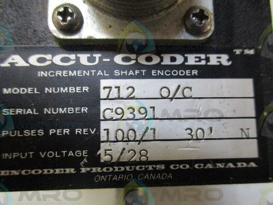 encoder products 712-o/c incremental shaft encoder - Industrial Lynx