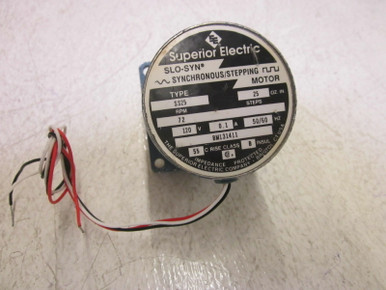 superior electric ss25 120v synchronous / stepping motor - Industrial Lynx