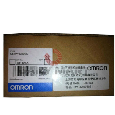 Omron Automation & Safety Cs1W-Da08C Programmable Analog Output High ...