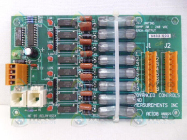 advanced controls and measurements ac108 relay board - Industrial Lynx