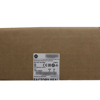 Allen-Bradley Micrologix 1400 32 Point Plc Controller 1766-L32Bwa /B ...