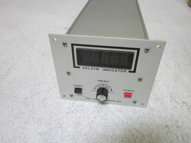 asi astrosystems inc. p5255-2-1-0 selsyn indicator - Industrial Lynx