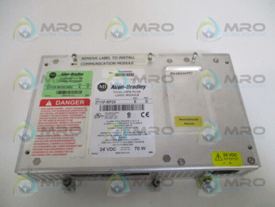 Allen Bradley Panelview Plus 2711P-Rp2X Ser. E Logic Module ...