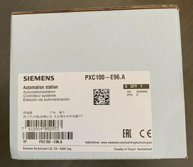 Siemens Pxc100-E96.A Automation Station - Industrial Lynx