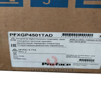 Pro-Face Pfxgp4501Tad Gp-4501T Hmi Screen Analog Touch Panel ...