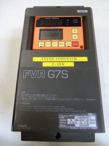 Fuji Electric Fvr037G7S-4 Ac Drive - Industrial Lynx