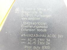 dold lg5929.60/100/61 safety relay extension module - Industrial Lynx