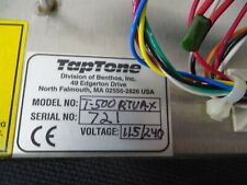 disassembled taptone 500 multi-function inspection system for plastic ...