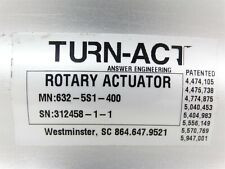 turn-act 632-5s1-400 rotary actuator - Industrial Lynx