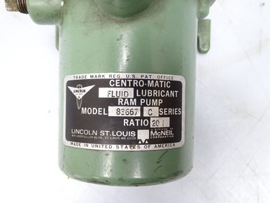 Lincoln Industrial 83667 Ser C Ram Pump - Industrial Lynx