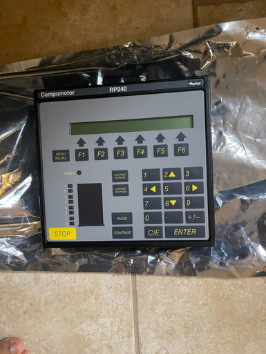 Parker RP240 Operator Interface Pane - Industrial Lynx