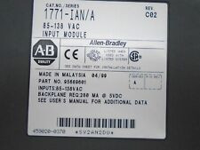 allen bradley 1771-ian/a rev. c02 input module 85-138vac - Industrial Lynx