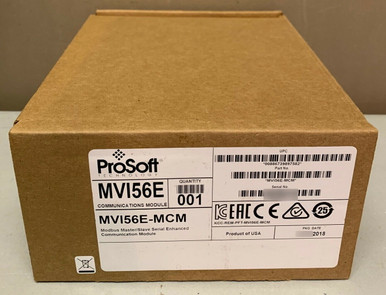Prosoft Technology Mvi56E-Mcm Modbus Master/Slave Enhanced Comm ...