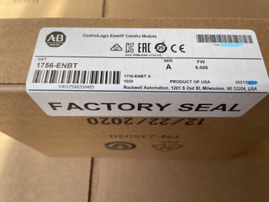 Allen Bradley 1756-Enbt Ser A Controllogix Enet Comms Module ...