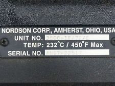 nordson 3500-1ea32/e hot melt adhesive applicator 200-240v 50/60hz 22a ...