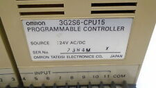 omron 3g2s6-cpu15 programmable controller - Industrial Lynx