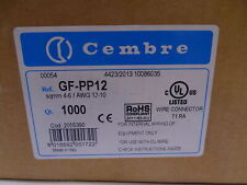 Cembre Gf-Pp12 Pack Of 1000 Connector - Industrial Lynx