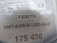 Festo Smt-8-Ps-K-Led-24-B Proximity Switch, Pnp, 1No, 24Vdc, 2.5M Cable ...