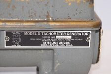 Esterline Angus 525765 25V 1000Rpm Model D Tachometer Generator ...