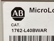 Allen Bradley 1762-L40Bwar C H Frn 12 Micrologix 1200 Controller ...
