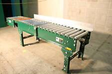 Alvey Steel Roller Conveyor ~85" X 15" Roller Surface Interroll Powered ...