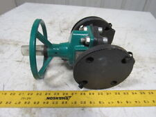Trutec 2Caaa-Ca-M-2 Hand Operated Rubber Diaphragm Valve 2" Flanged ...
