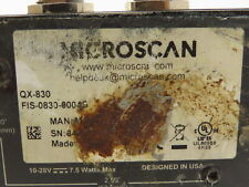 Microscan Qx-830 Fis-0830 Barcode Scanner - Industrial Lynx