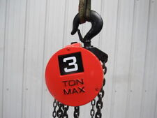 Cm Cyclone Model S 3 Ton Manual Chain Fall Hoist 4'4" Lift W/Load ...