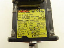 Fanuc A06B-0061-B604#S000 Ac Servo Motor 0.5Kw 156V 4000 Rpm ...