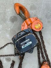 Ingersoll Rand Roughneck 8 Ton Rigging Hoist W/ 20' Lift Chain Hoist ...