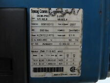 Demag Dcm-Pro 550 Lb 1/4 Ton Electric Chain Hoist 10' Lift 32/8 Fpm 3Ph ...