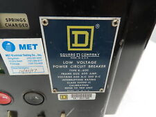 Square D K-600 Low Voltage Power Circuit Breaker 600A 600V Carriere ...