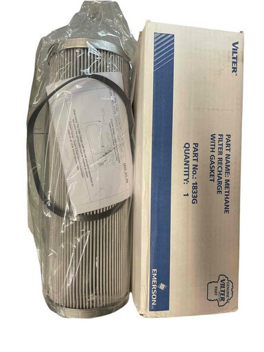 Emerson Vilter Methane Filter Recharge With Gasket 1833G - Industrial Lynx