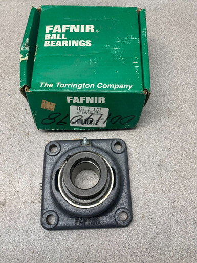Fafnir 4-Bolt Tcj 1 1/2 Flange Bearing 1-1/2" Bore Tcj 1-1/2 ...