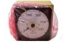 Crompton 007-05Ra-Hgyy Switchboard Panel Meter Voltmeter Scale 0-5000 ...