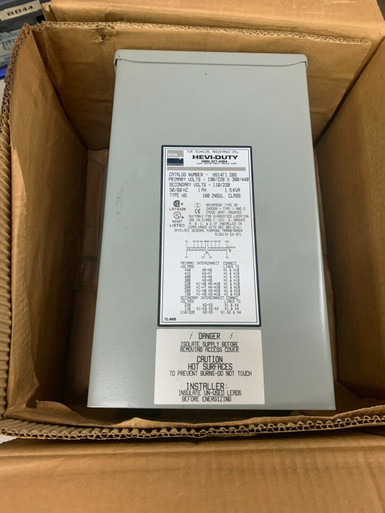 Egs Hevi Duty Shielded General Purpose Transformer Hs14F1.5Bs ...