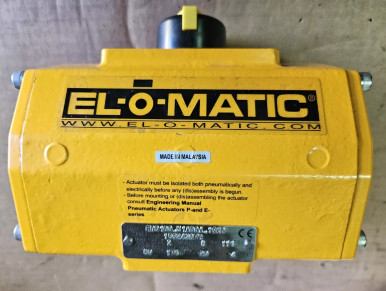 El-O-Matic Pneumatic Actuator 2" Ball Valve Ed0100.U1A00A.19K0 ...