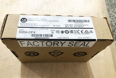 Allen Bradley 5069-Of4 Logix 5000 I/O Analog Output Module - Industrial ...