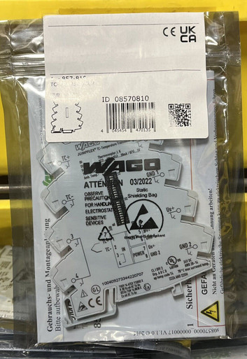 Wago 857-810 Temperature Transducer, Jumpflex, 857 Series, Rtd ...